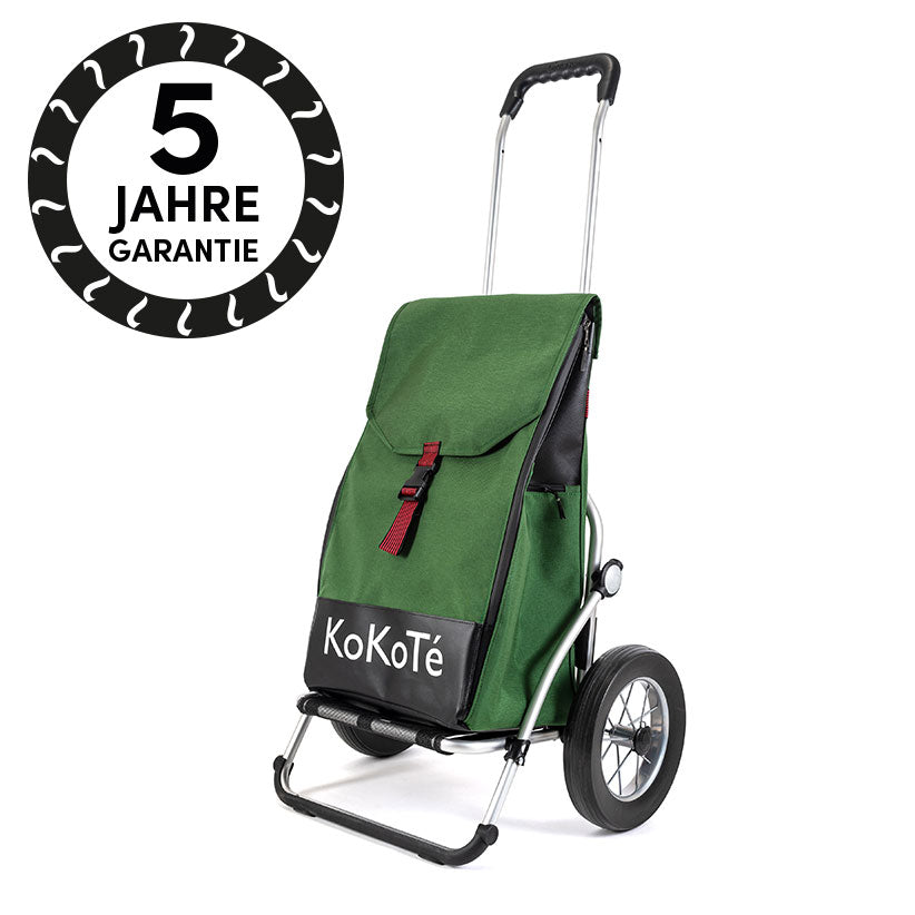 Einkaufstrolley «ZuZi» - grün - KoKoTé